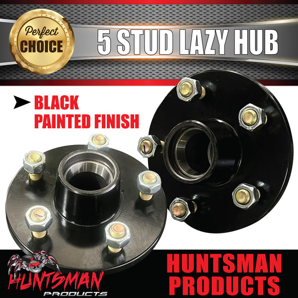 2X 5 Stud Trailer Lazy Hubs Suit Commodore Pattern 5/120 PCD & LM (Hol ...