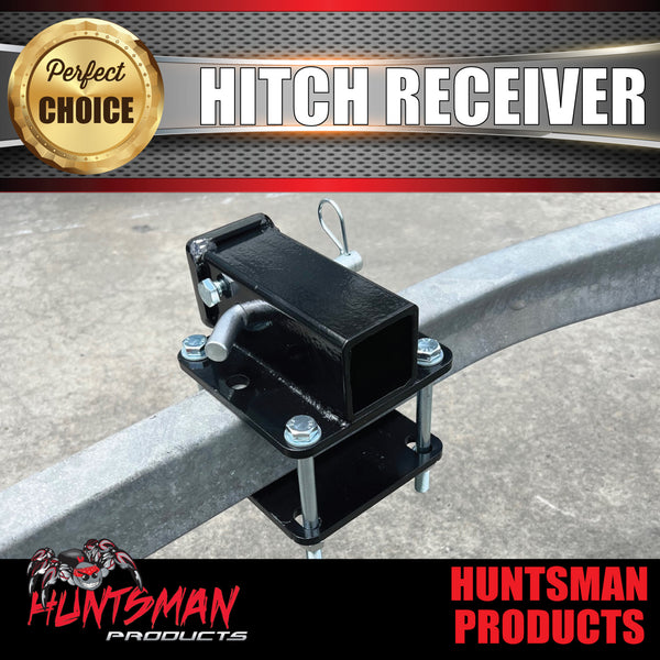 Universal Hitch Receiver Perfect For Caravans Trailers Bumpers & Bike ...