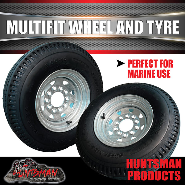 10" Boat Trailer Galvanised Sunraysia Multi fit Rim suit Ford HT & 5.0 ...