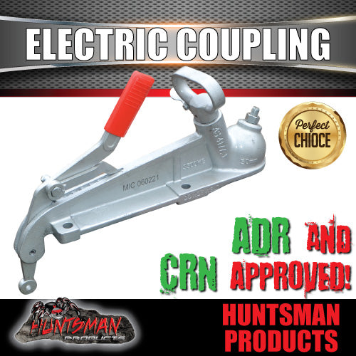 GALVANISED 3500KG RATED TRAILER COUPLING. WITH FULL HANDBRAKE KIT ...