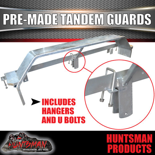 PRE MADE TANDEM GLAVANISED GUARDS AND ROCKER ROLLER HANGERS SET ...