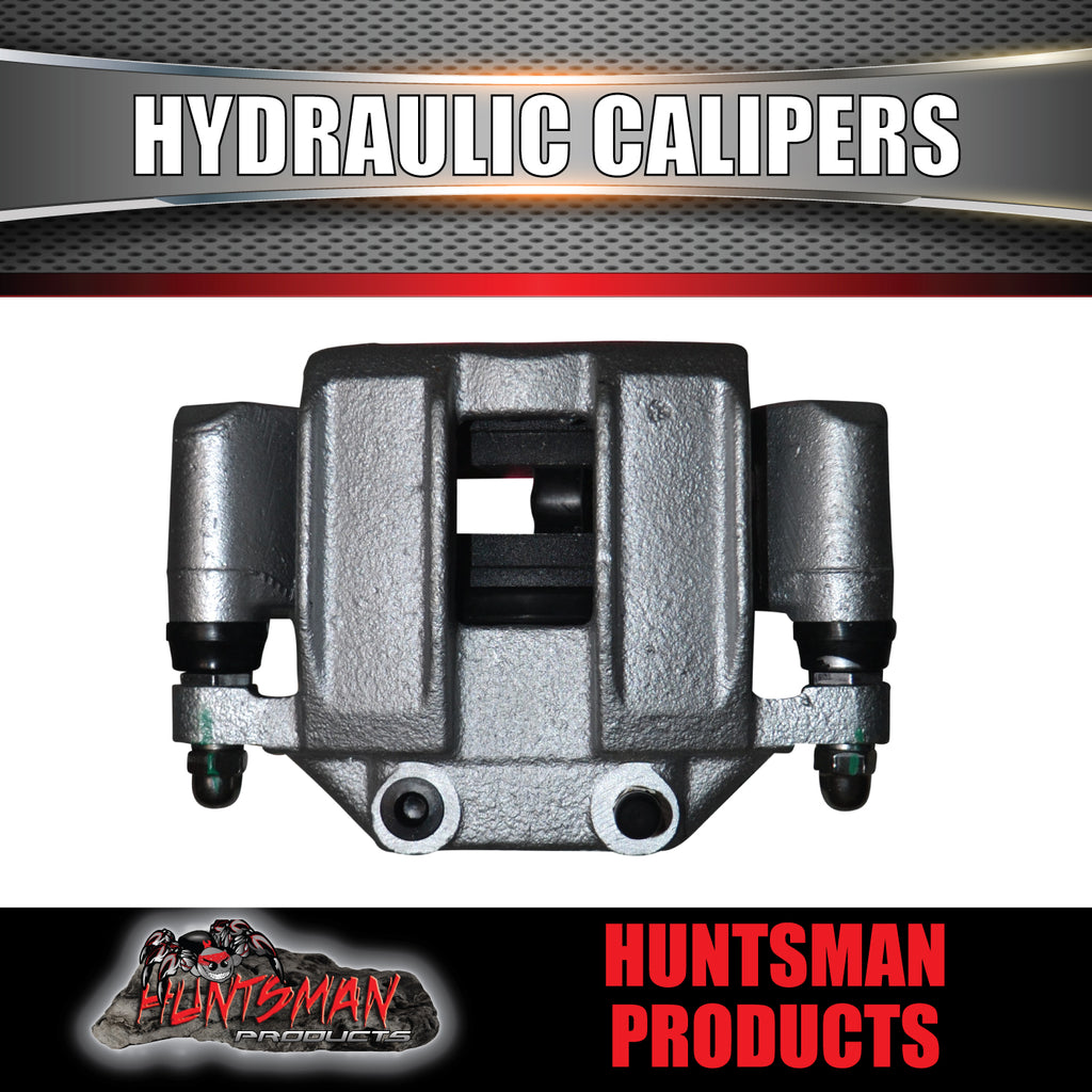 X2 Trailer Caravan Galvanised Hydraulic Disc Brake Calipers Rust Proof ...