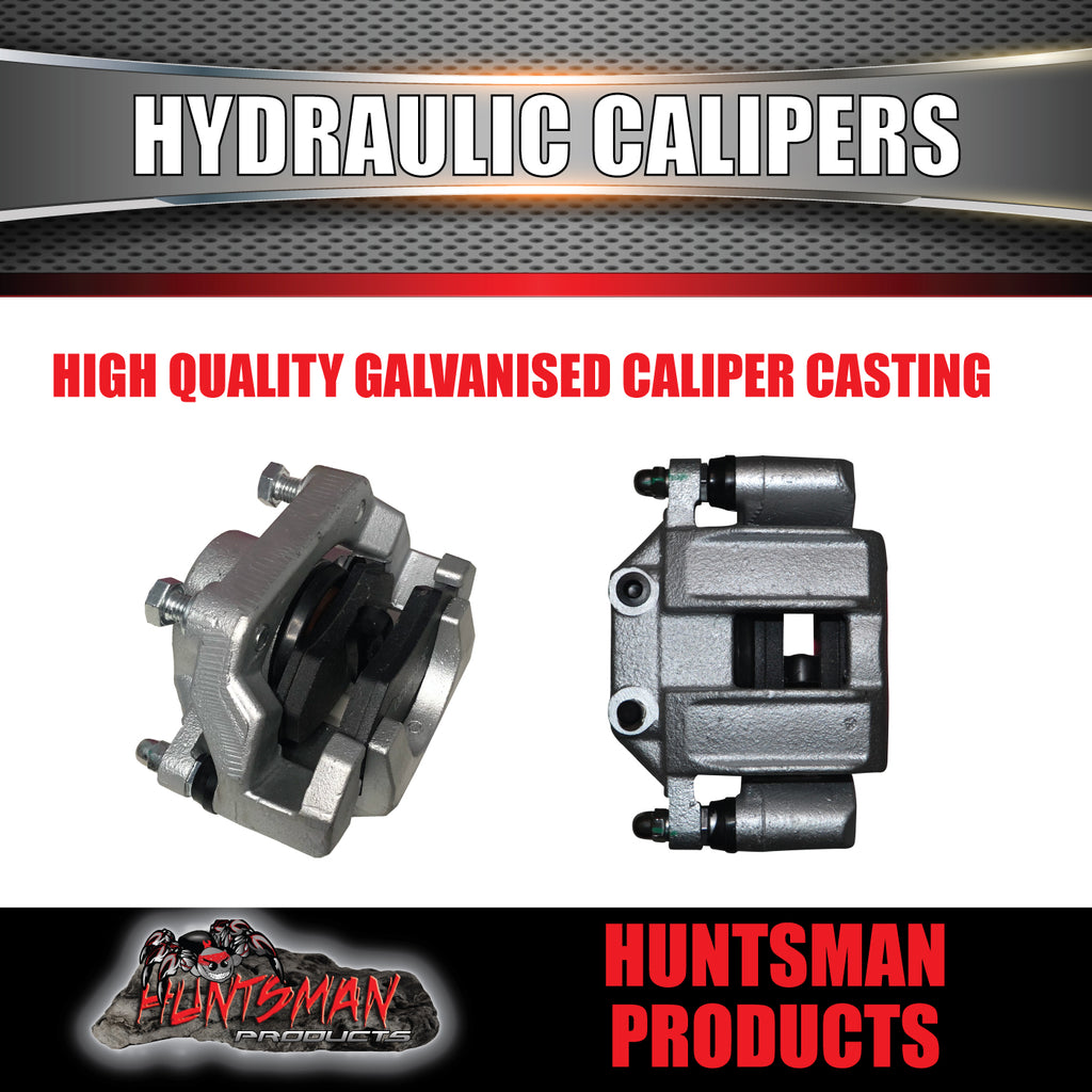 X2 Trailer Caravan Galvanised Hydraulic Disc Brake Calipers Rust Proof ...