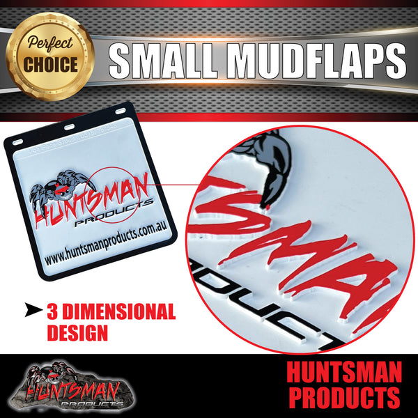 2x HUNTSMAN PRODUCTS TRUCK TRAILER 4wd & CARAVAN MUD FLAPS ...