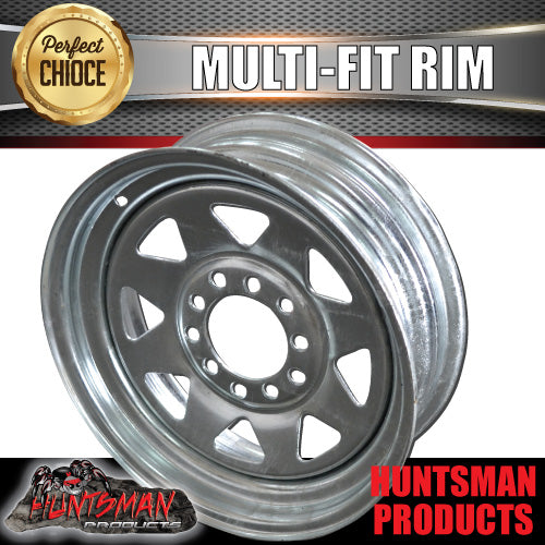 14" GALVANISED RIM- 6 STUD MULTI FIT – huntsmanproducts