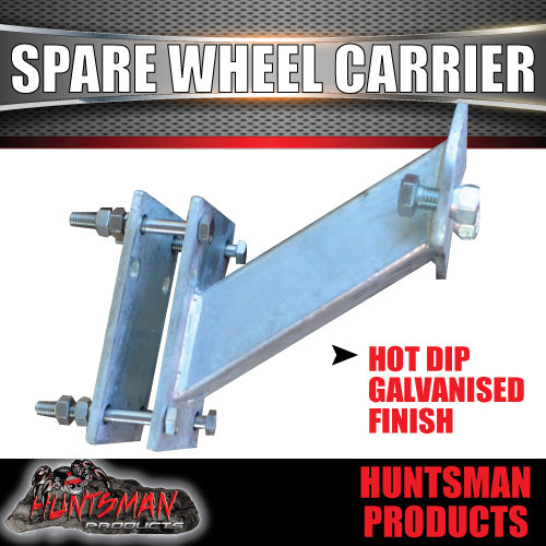 Universal Spare Wheel Carrier Holder Bracket For Boat Trailer Caravan ...