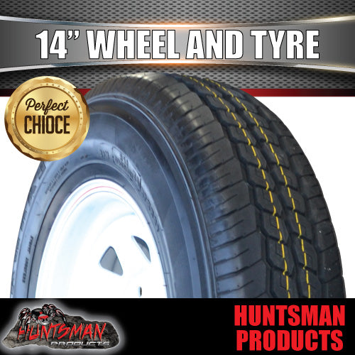 TRAILER WHEEL & TYRE: 6 STUD LANDCRUISER- 185R14L/T – huntsmanproducts
